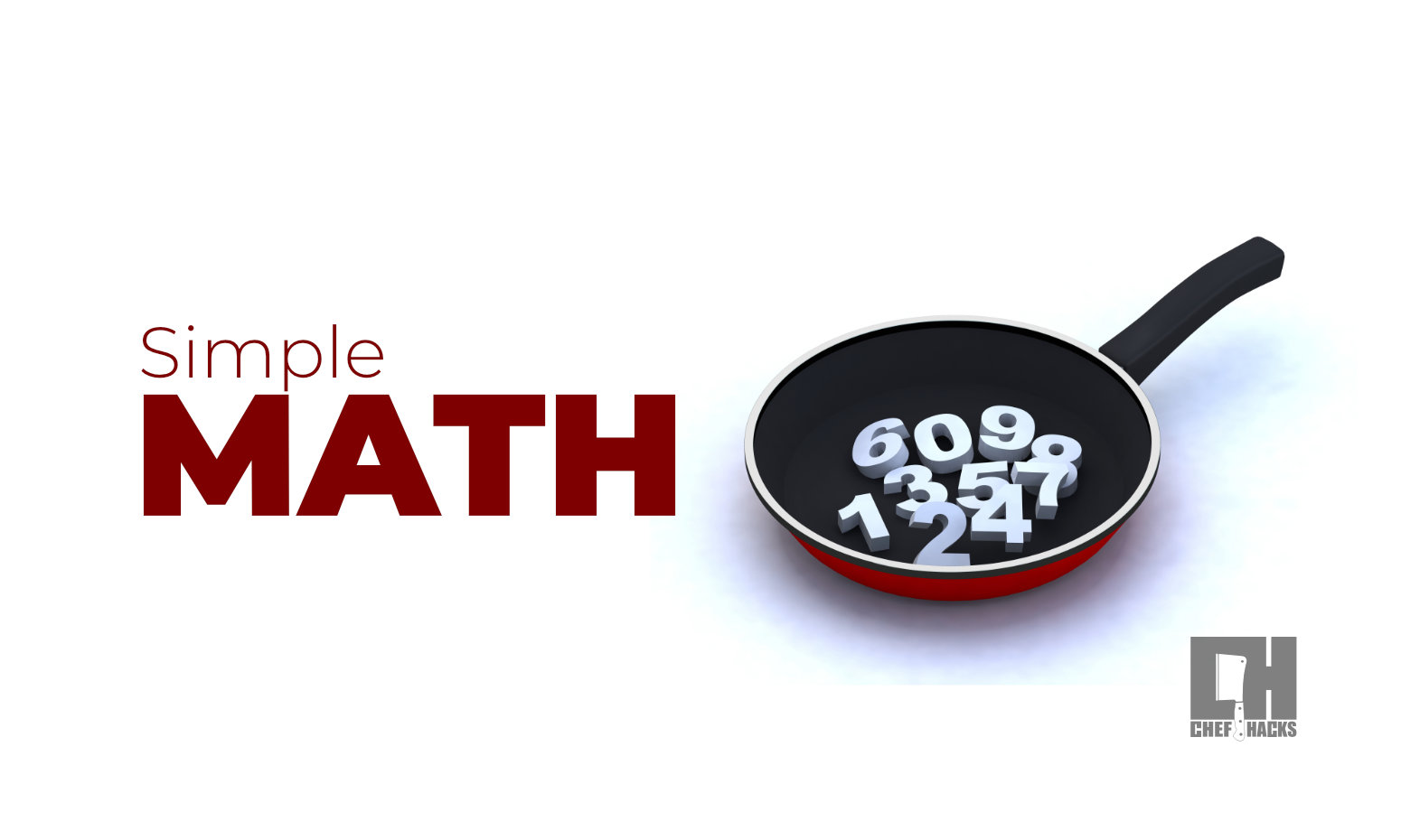 Being a Chef Requires Math | Recipes and Blog | Chef Hacks