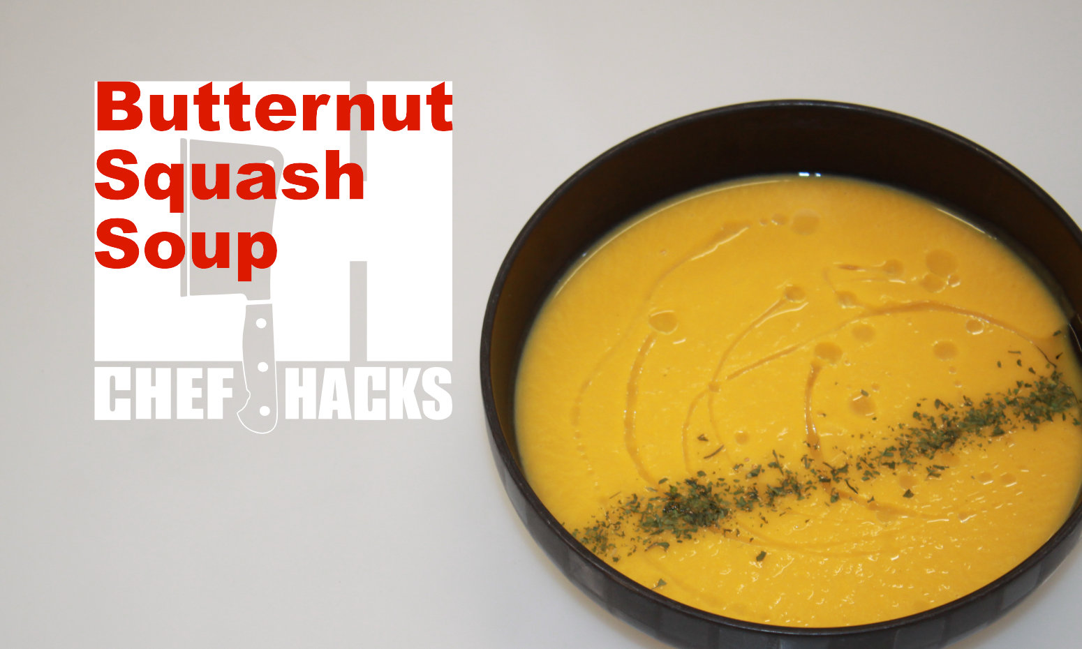 Creamy Butternut Squash Soup - Chef Hacks